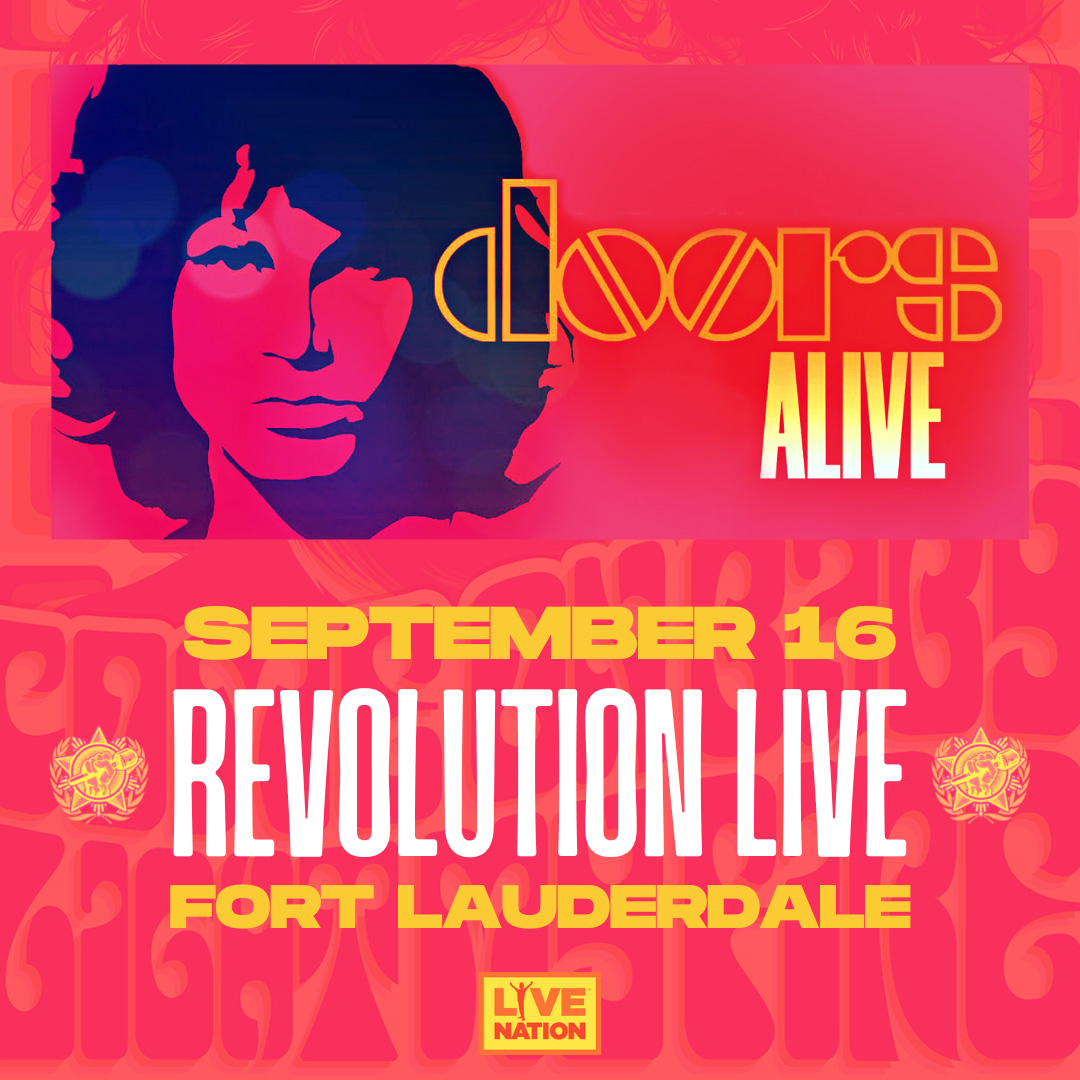 GIVEAWAY — Doors Alive (The Doors Tribute Band) at Revolution Live Fort ...