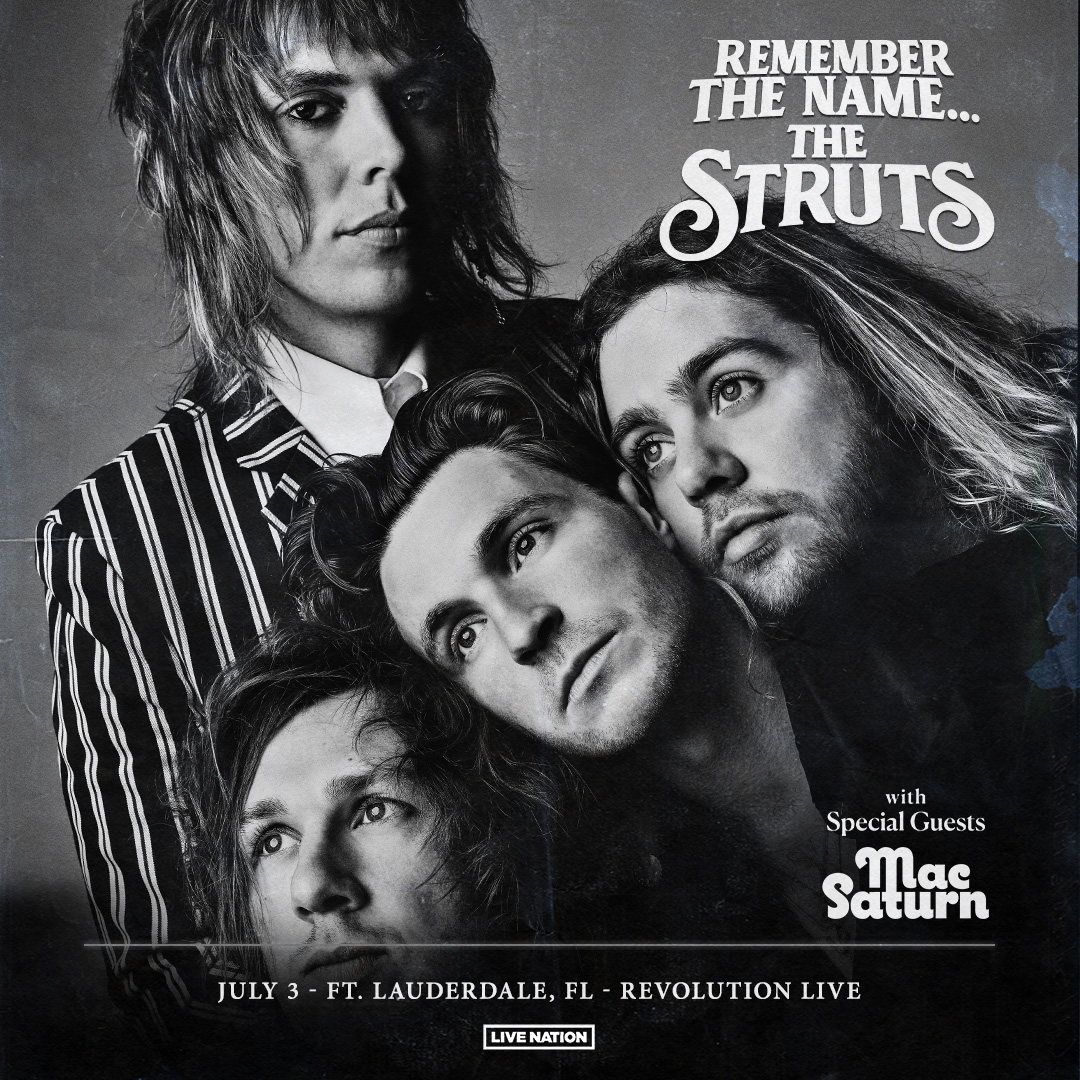 GIVEAWAY — Remember The Name... The Struts Tour at Revolution Live in ...