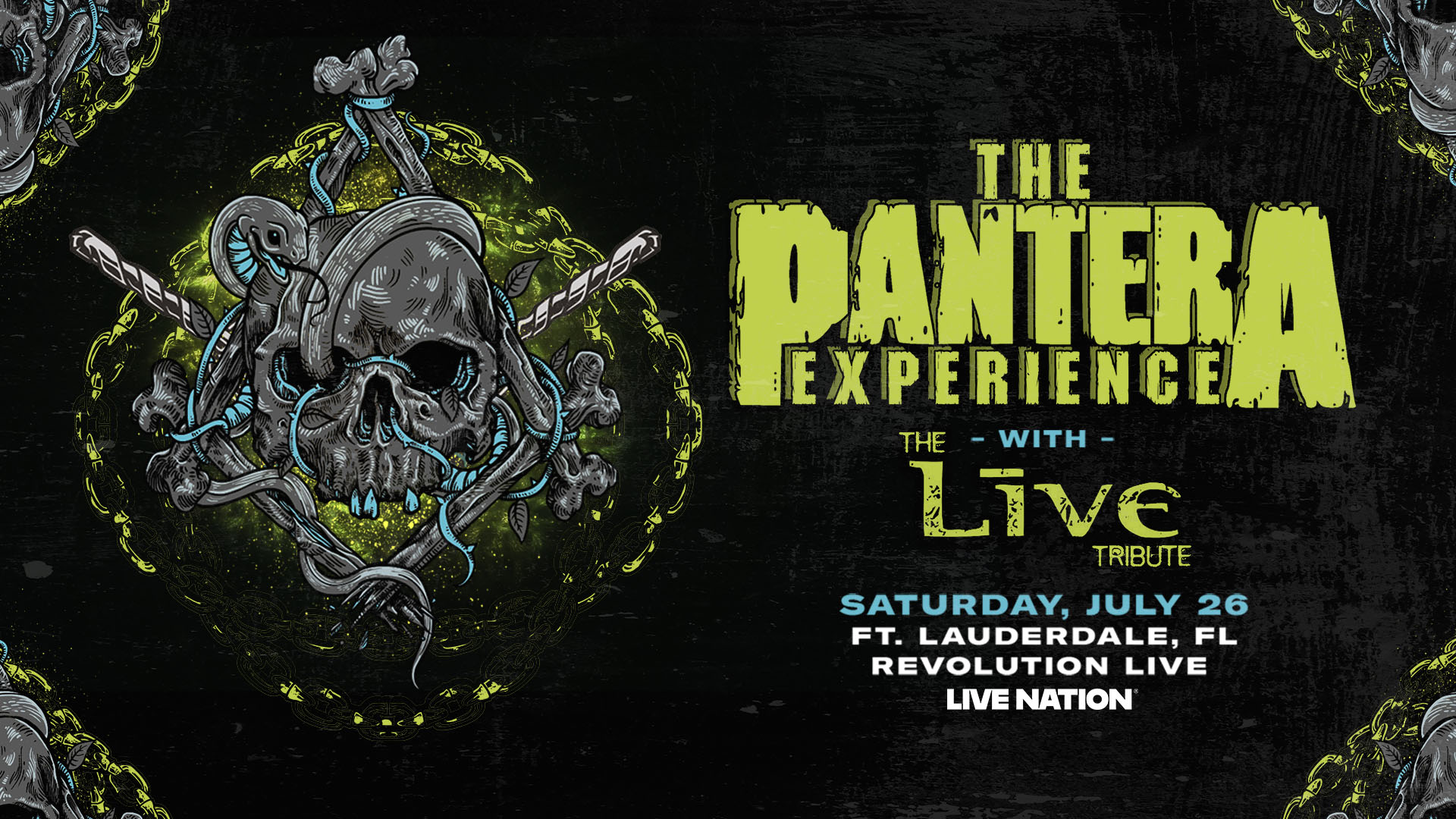 GIVEAWAY — Pantera Experience at Revolution Live in Fort Lauderdale ...